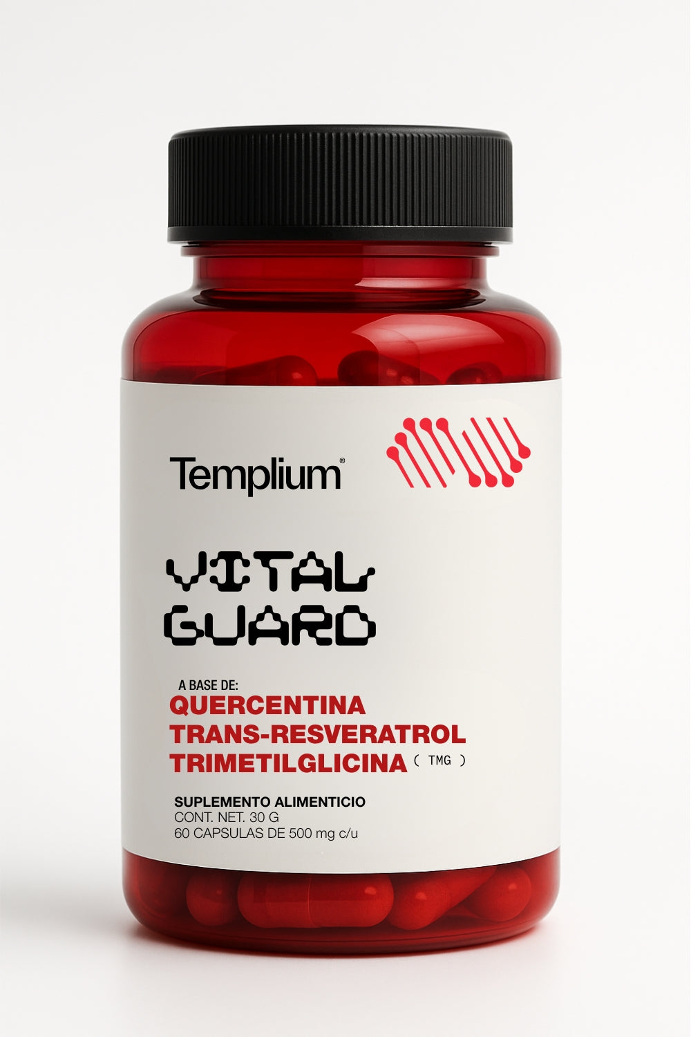 VITAL GUARD (Quercetina, TMG, Trans-Resveratrol) – Templium